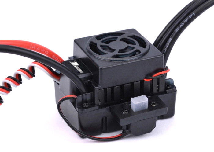 Thumbnail 654 för Rocket ESC 45A 2-3S BEC 6V/2A waterproof