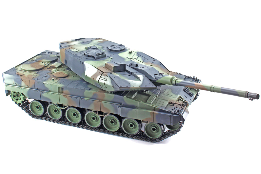 Radiostyrd stridsvagn - 1:16 - Leopard 2 A6 V6 - 2,4Ghz - s.airg. rök ...