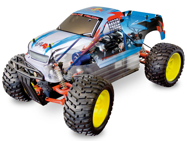 Bild på Radiostyrda bilar - 1:5 - Bensin Monstertruck - 2,4GHz - RTR