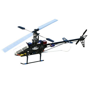 Rc helikopter - E-Razor 450 3D Pro - Met. 2,4Ghz - 6CH - RTF