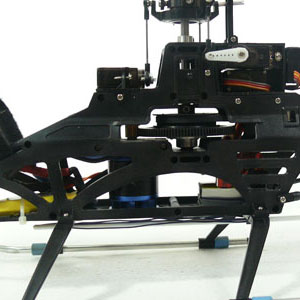 Rc helikopter - E-Razor 450 3D Pro - Met. 2,4Ghz - 6CH - RTF