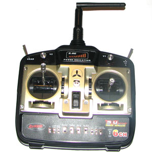 Rc helikopter - E-Razor 450 3D Pro - Met. 2,4Ghz - 6CH - RTF