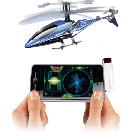 Radiostyrd helikopter - Silverlit Sky Wizard Ihelicopter - 3ch - RTF